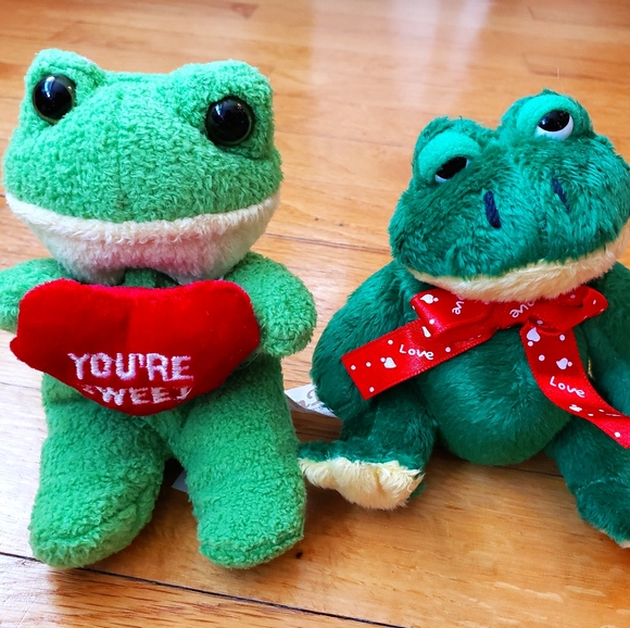 Dandee/Kids or America | Other | Frog Love Plush Bundle | Poshmark